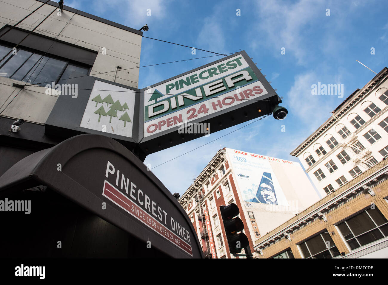 Pinecrest Diner. San Francisco Stock Photo - Alamy