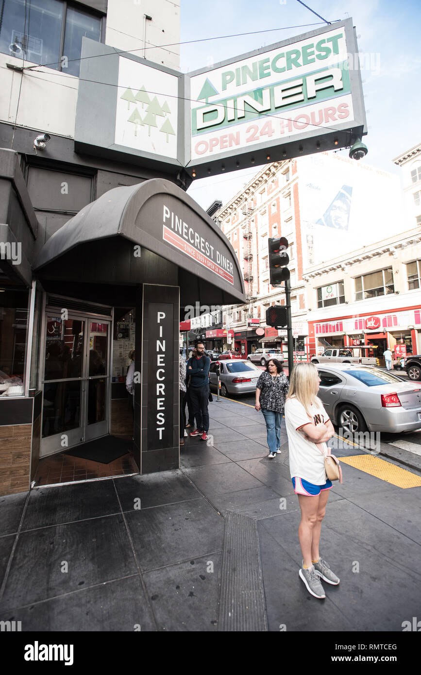 The pinecrest diner san fran hi-res stock photography and images - Alamy