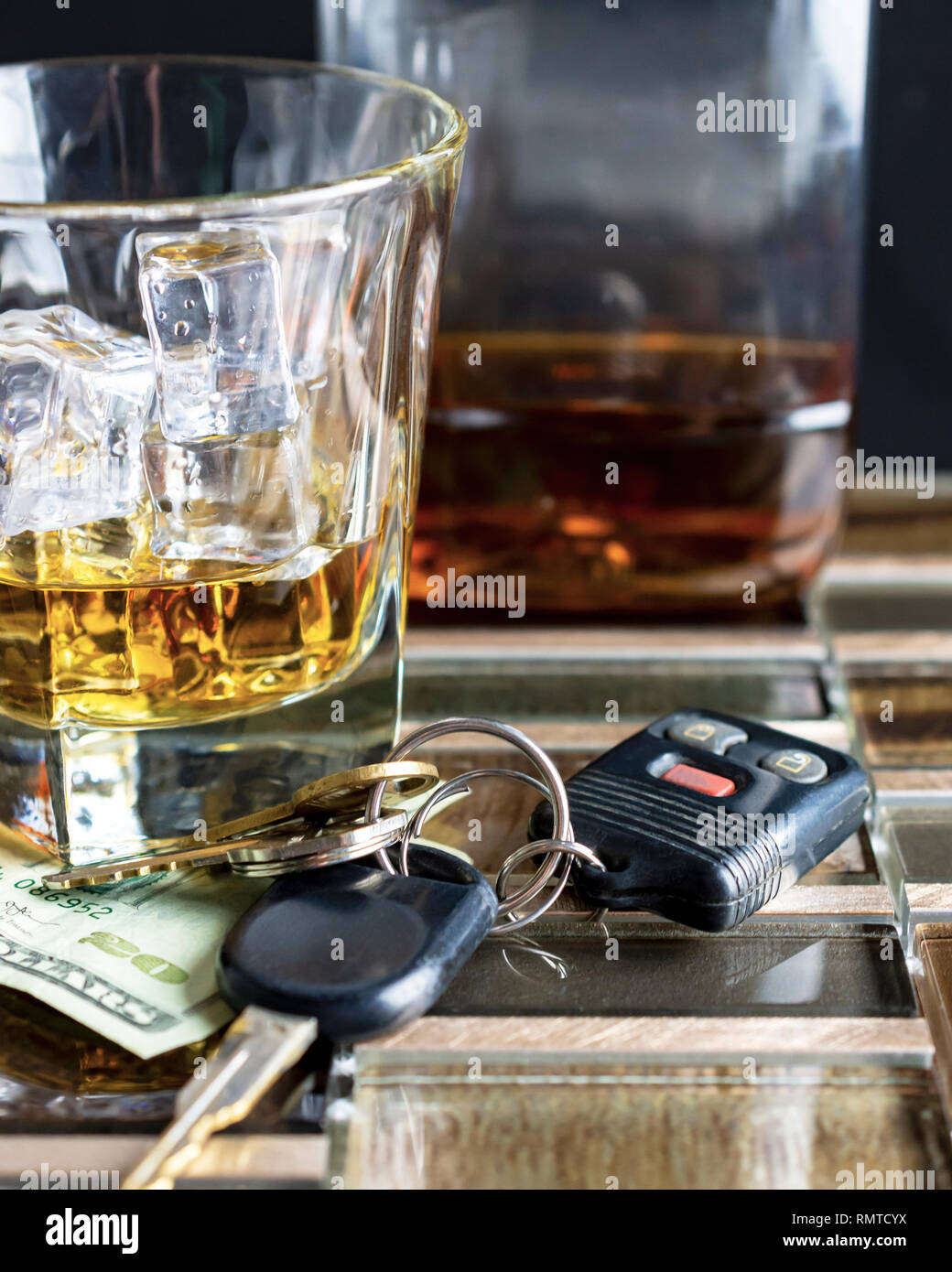 Alcohol addiction concept empty glass hi-res stock photography and ...