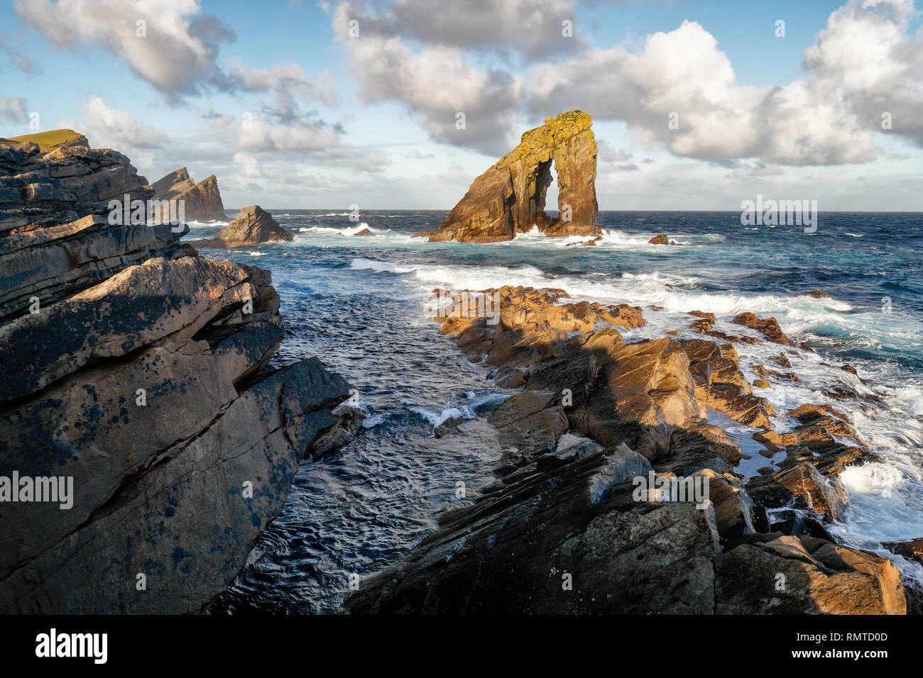 Gaada stack shetland hi-res stock photography and images - Alamy