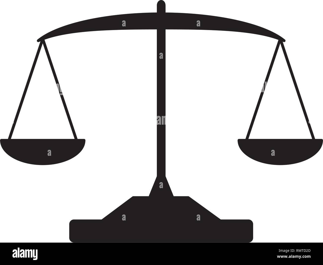 balance law scale Stock Vector Image & Art - Alamy
