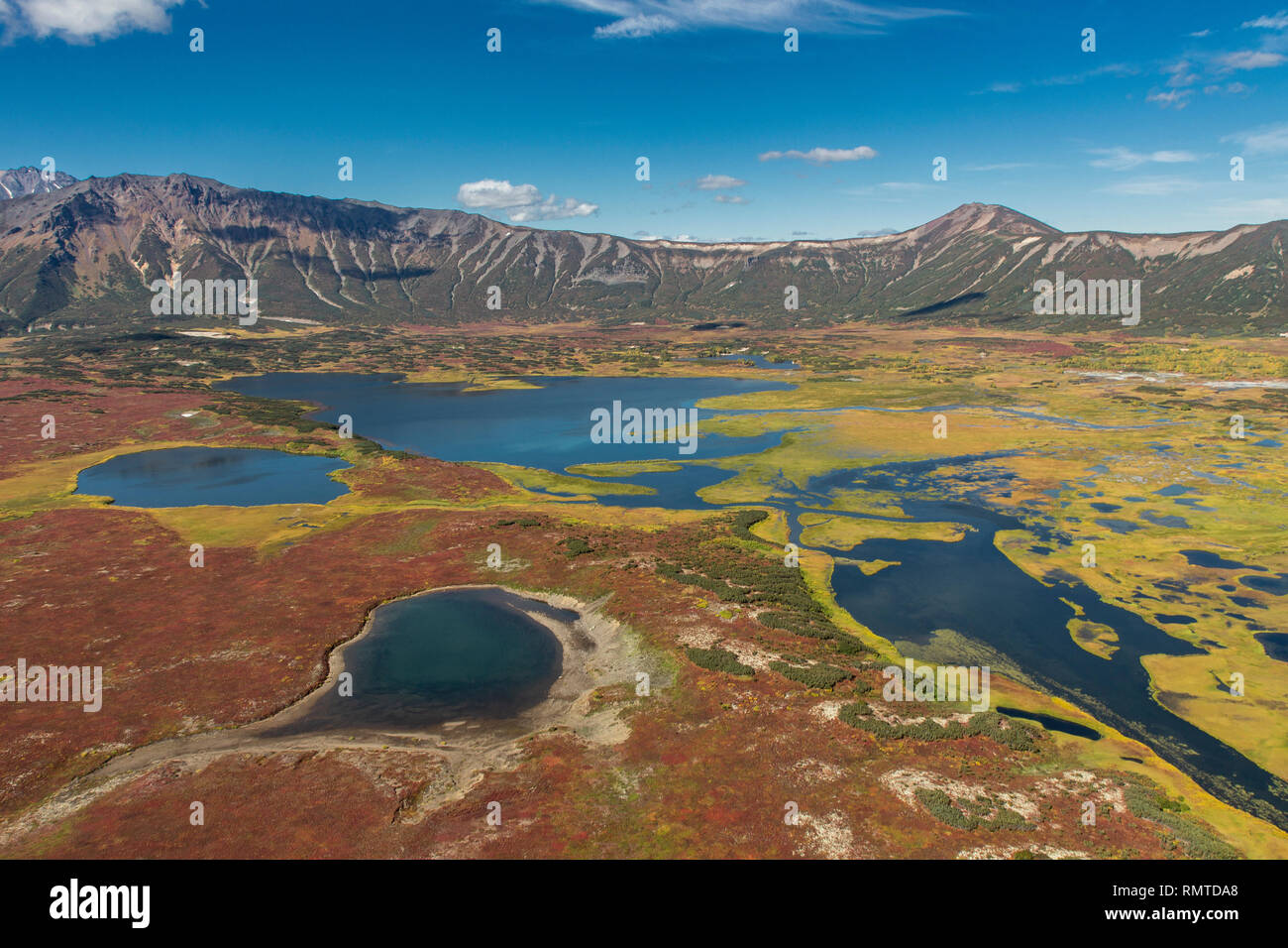 Uzon caldera, Kamchatka, Russian Federation Stock Photo - Alamy