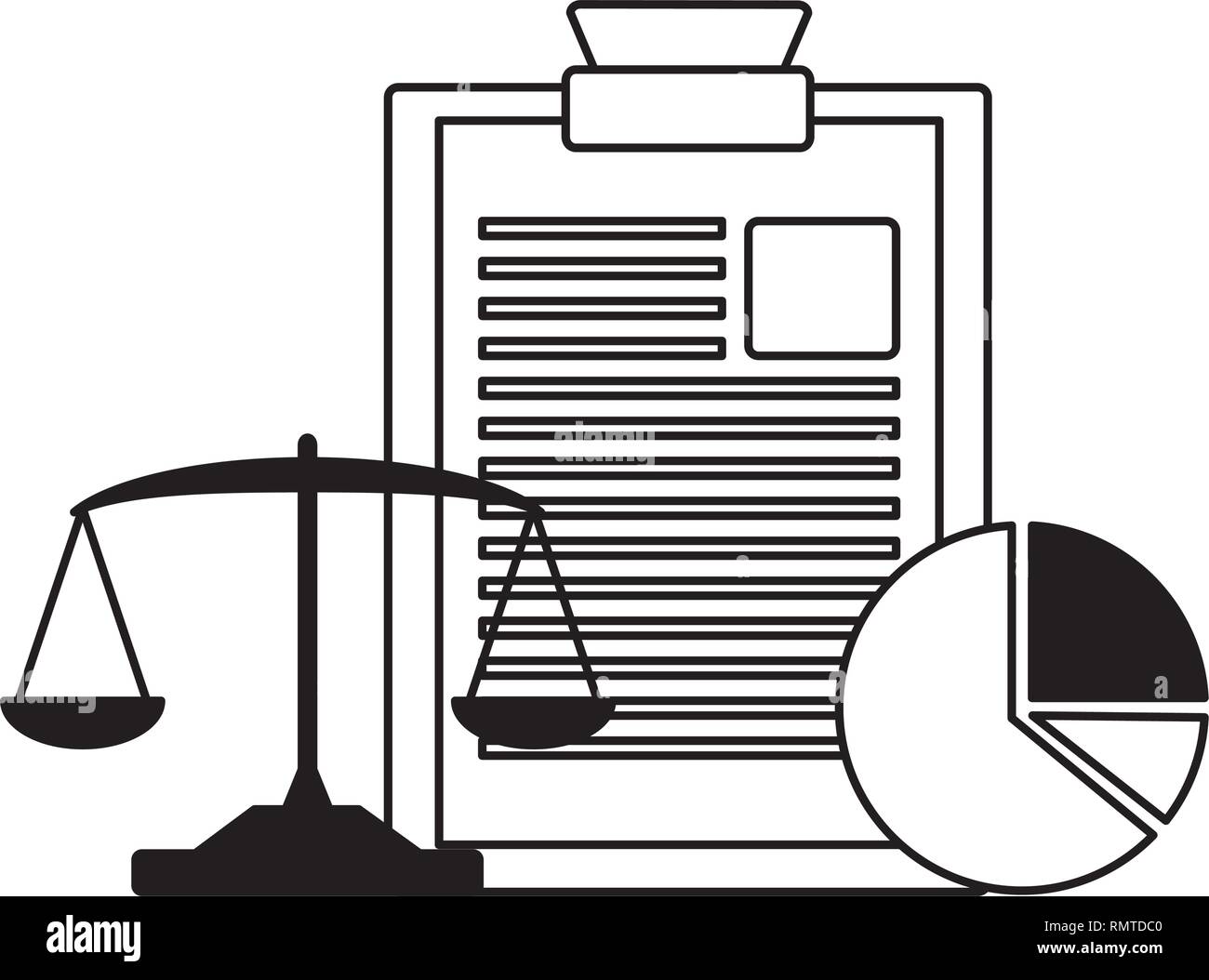 report financial chart and balance Stock Vector Image & Art - Alamy