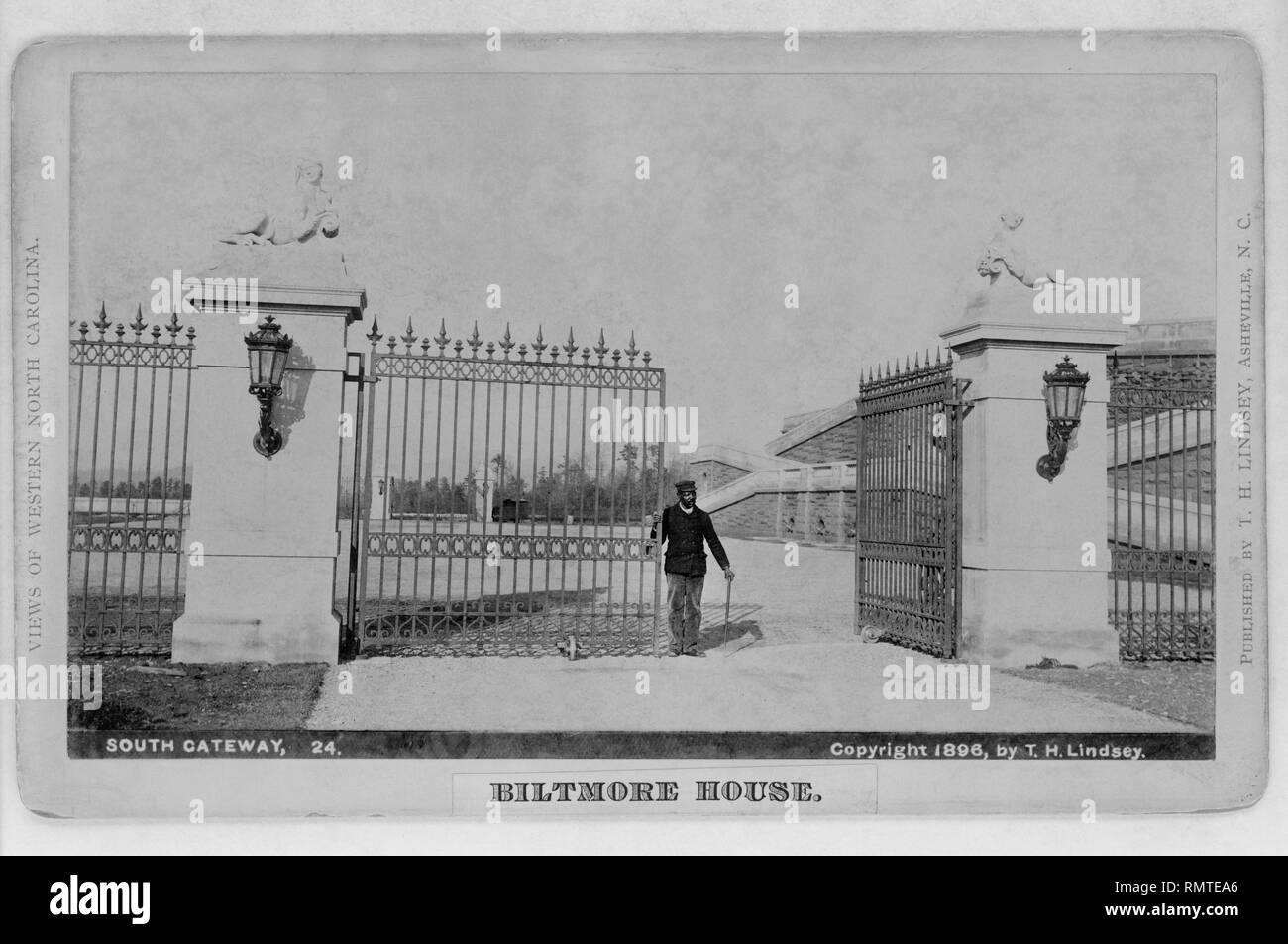 Biltmore house gate house hi-res stock photography and images - Alamy