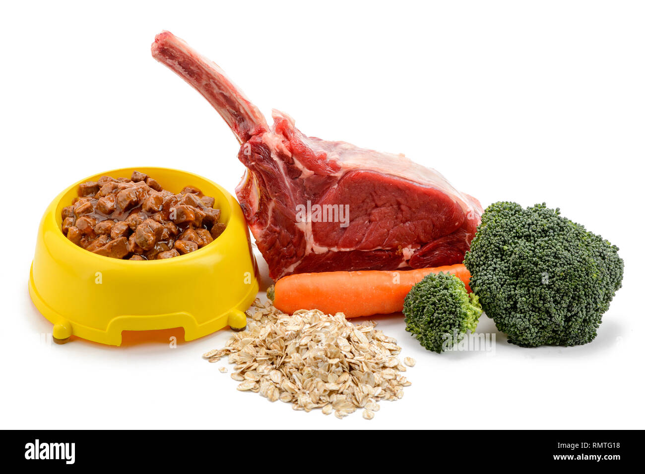 Dog wet food Cut Out Stock Images & Pictures - Alamy
