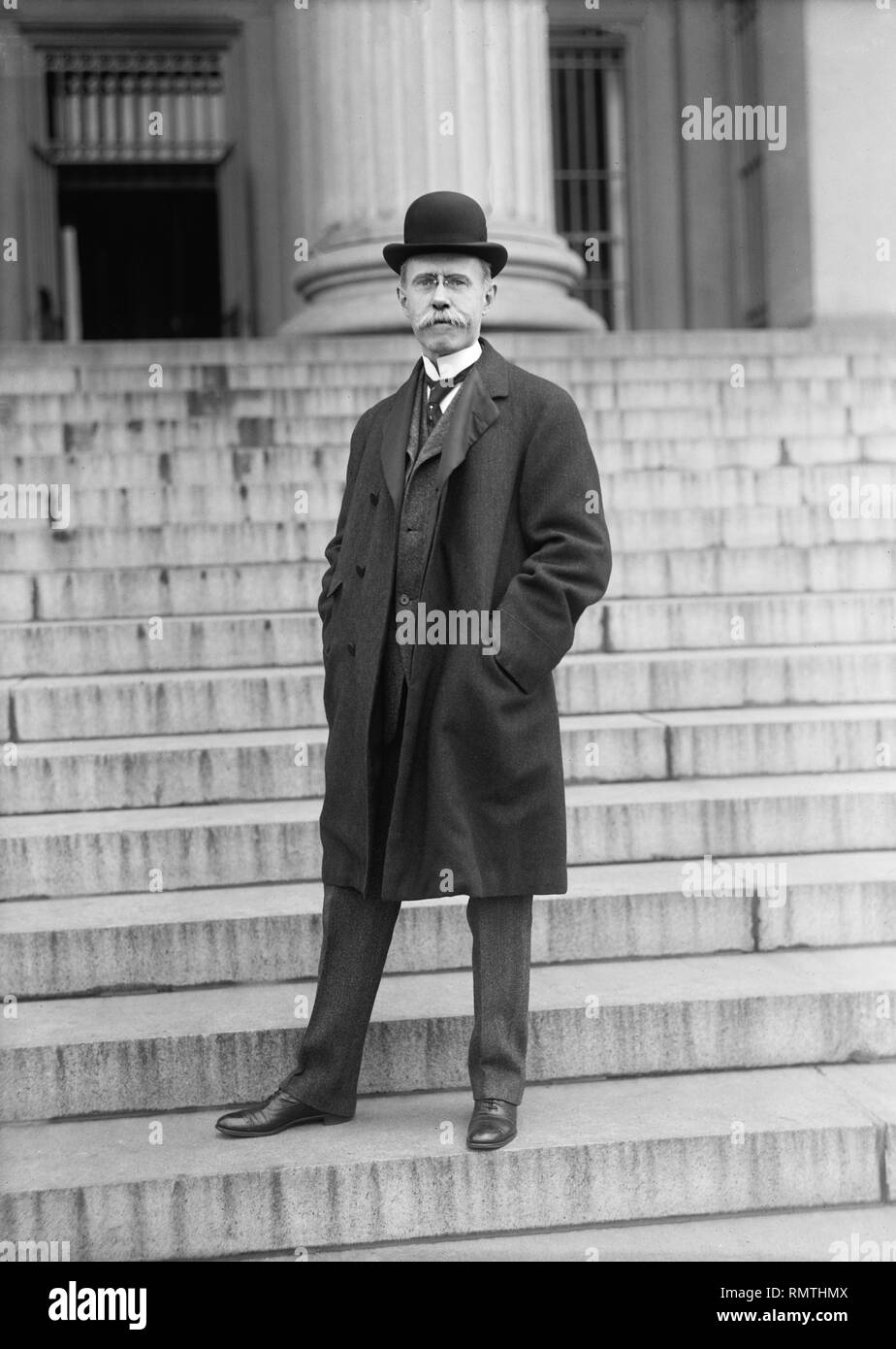 George Washington Norris, Full-Length Portrait on Steps of Treasury ...