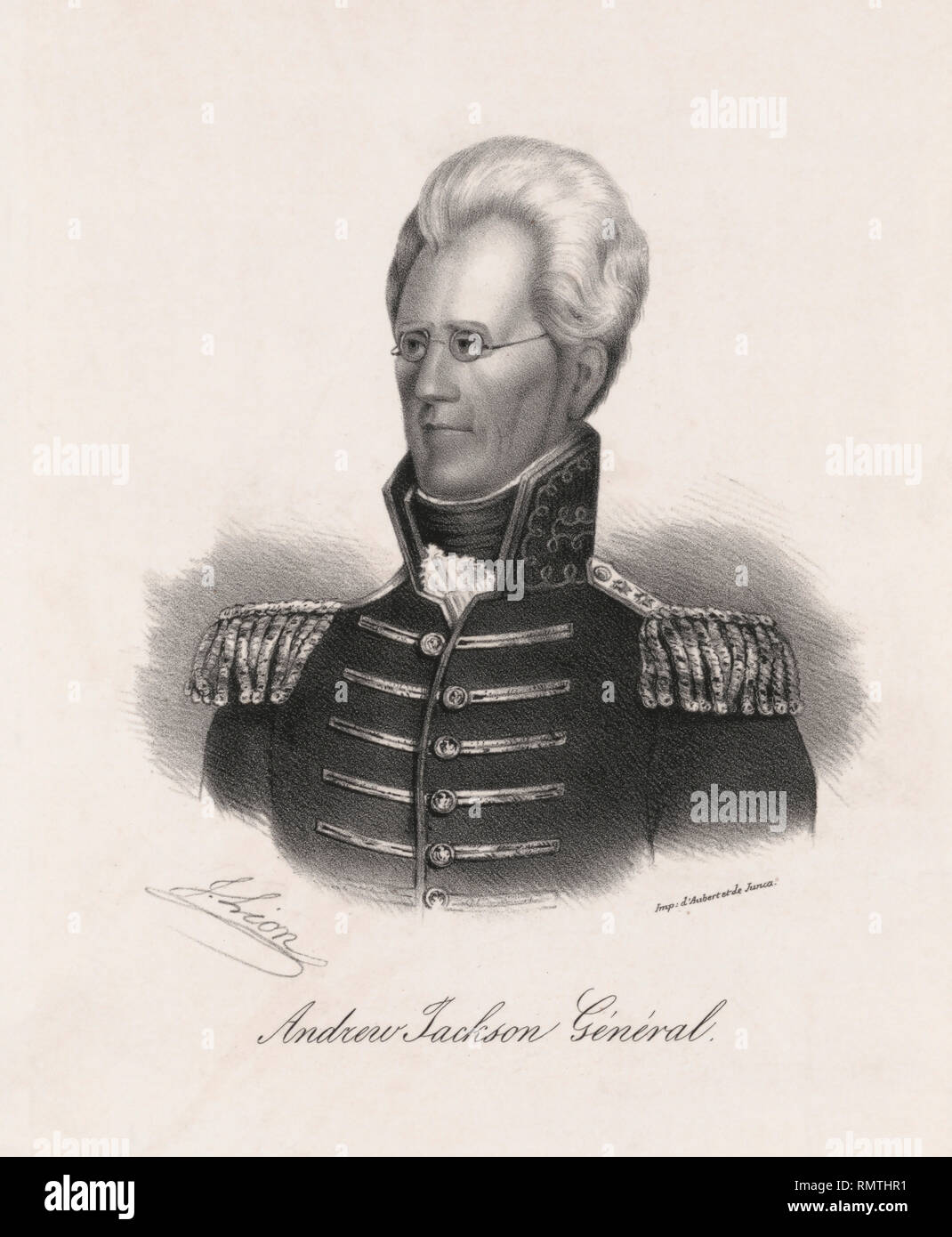 Andrew Jackson Military High Resolution Stock Photography and Images ...