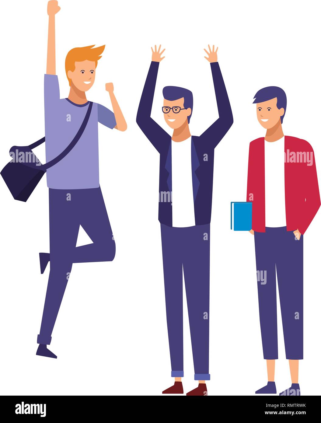 people students celebration Stock Vector Image & Art - Alamy