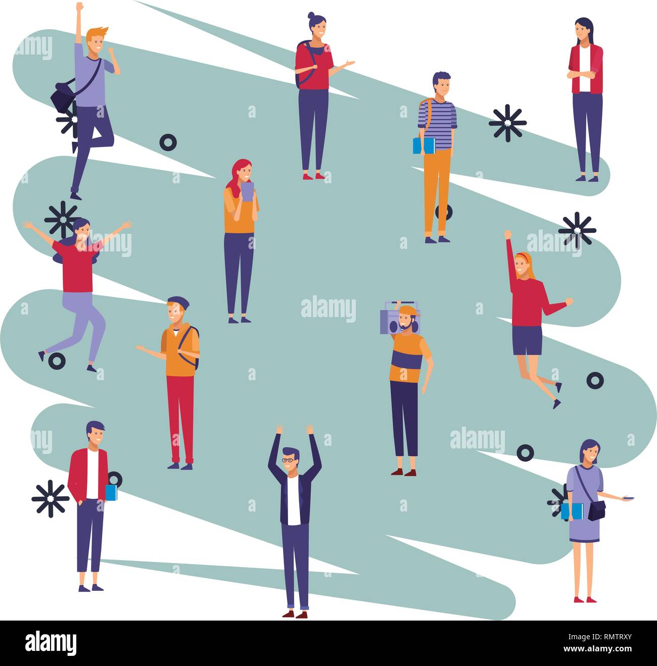 Dancehall fashion Stock Vector Images - Alamy