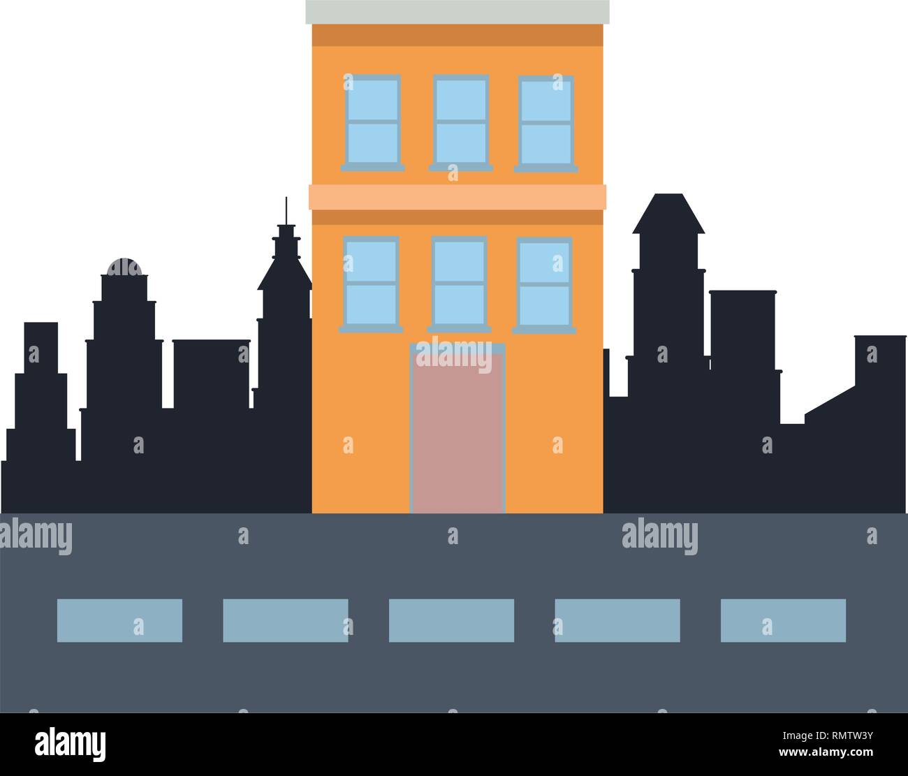 building street house structure Stock Vector Image & Art - Alamy