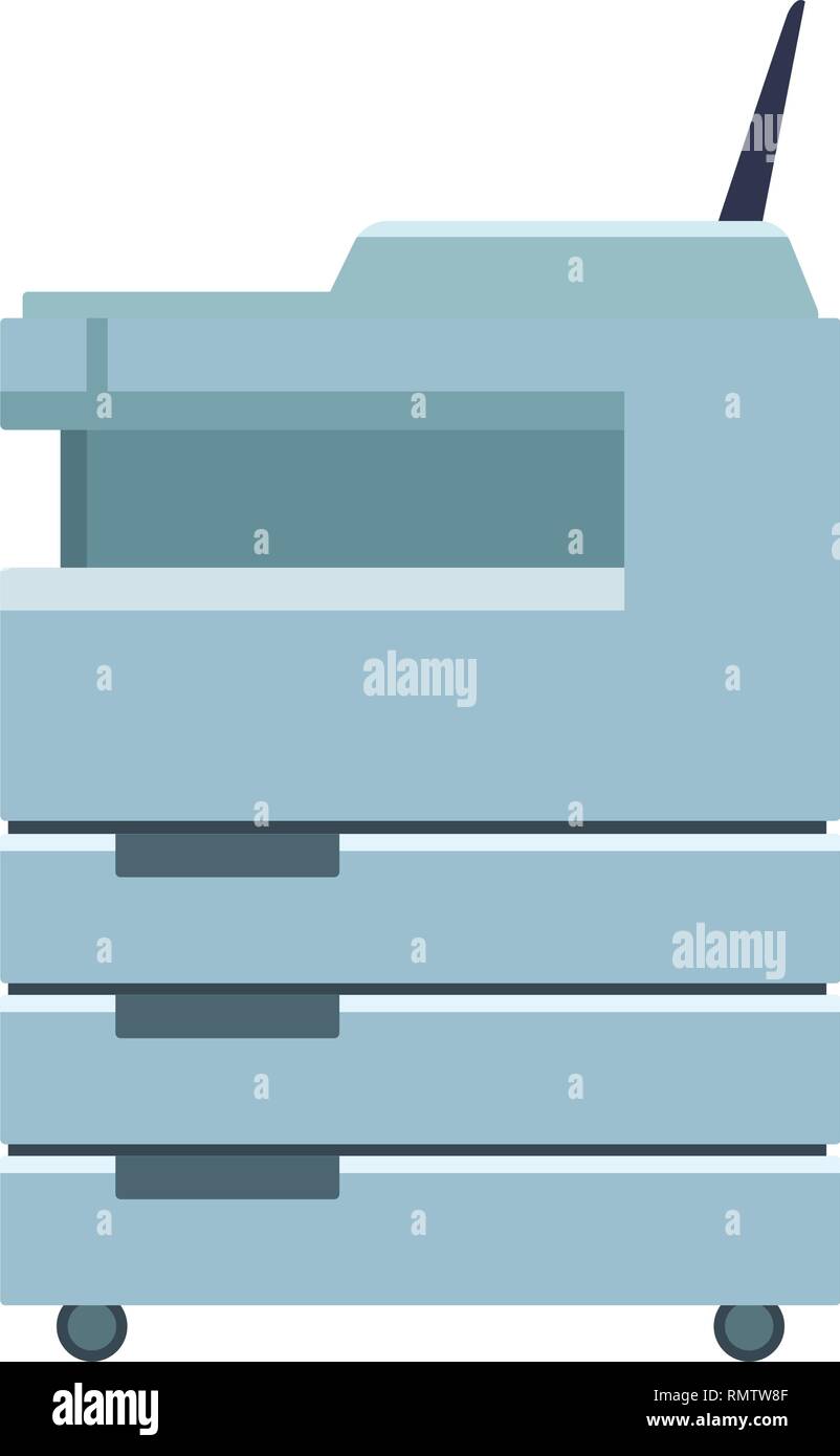 The job printer Stock Vector Images - Alamy