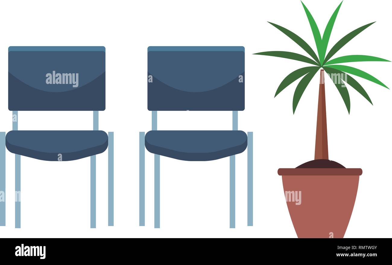 waiting room chairs Stock Vector Image & Art - Alamy