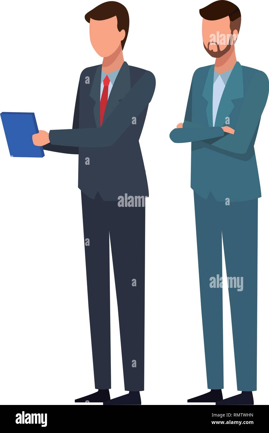 businessmen team coworker faceless Stock Vector Image & Art - Alamy
