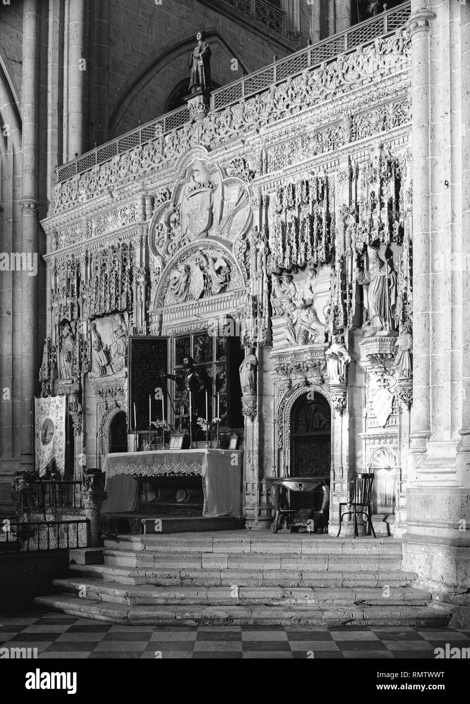 TRASCORO DE LA CATEDRAL DE PALENCIA - SIGLO XVI - GOTICO FLAMIGERO ...