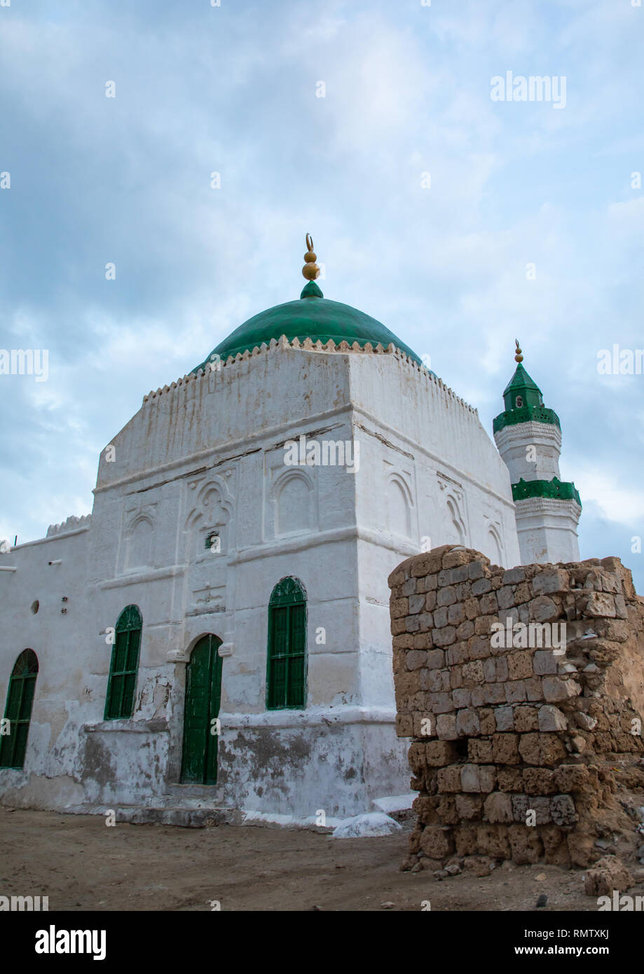 El-Geyf mosque, Red Sea State, Suakin, Sudan Stock Photo - Alamy