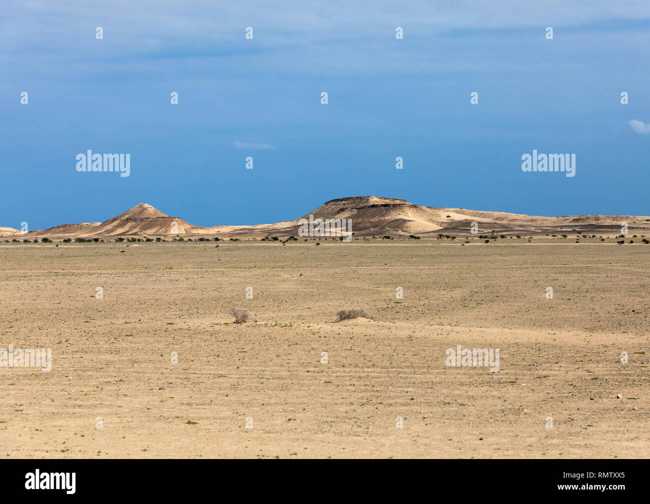 Arid landscape, Red Sea State, Port Sudan, Sudan Stock Photo - Alamy