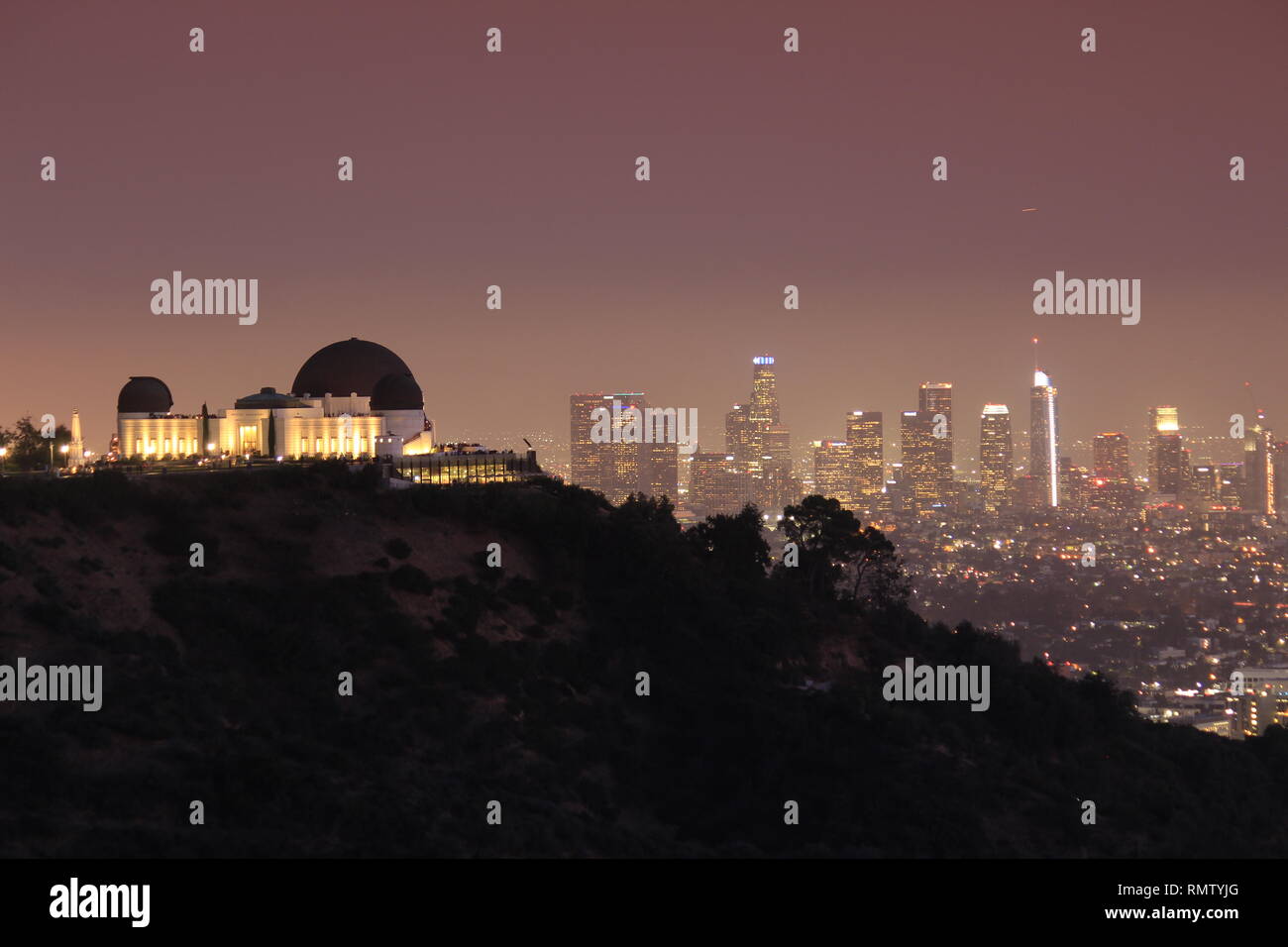Griffith observatorium hi-res stock photography and images - Alamy