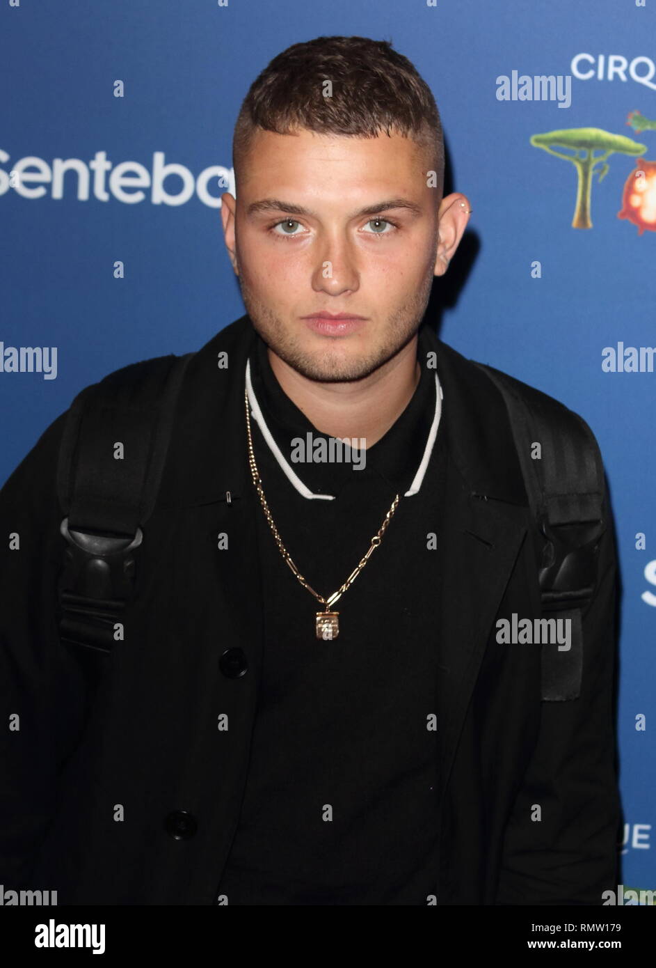 London, UK . Rafferty Law at Totem by Cirque du Soleil Press Night at ...