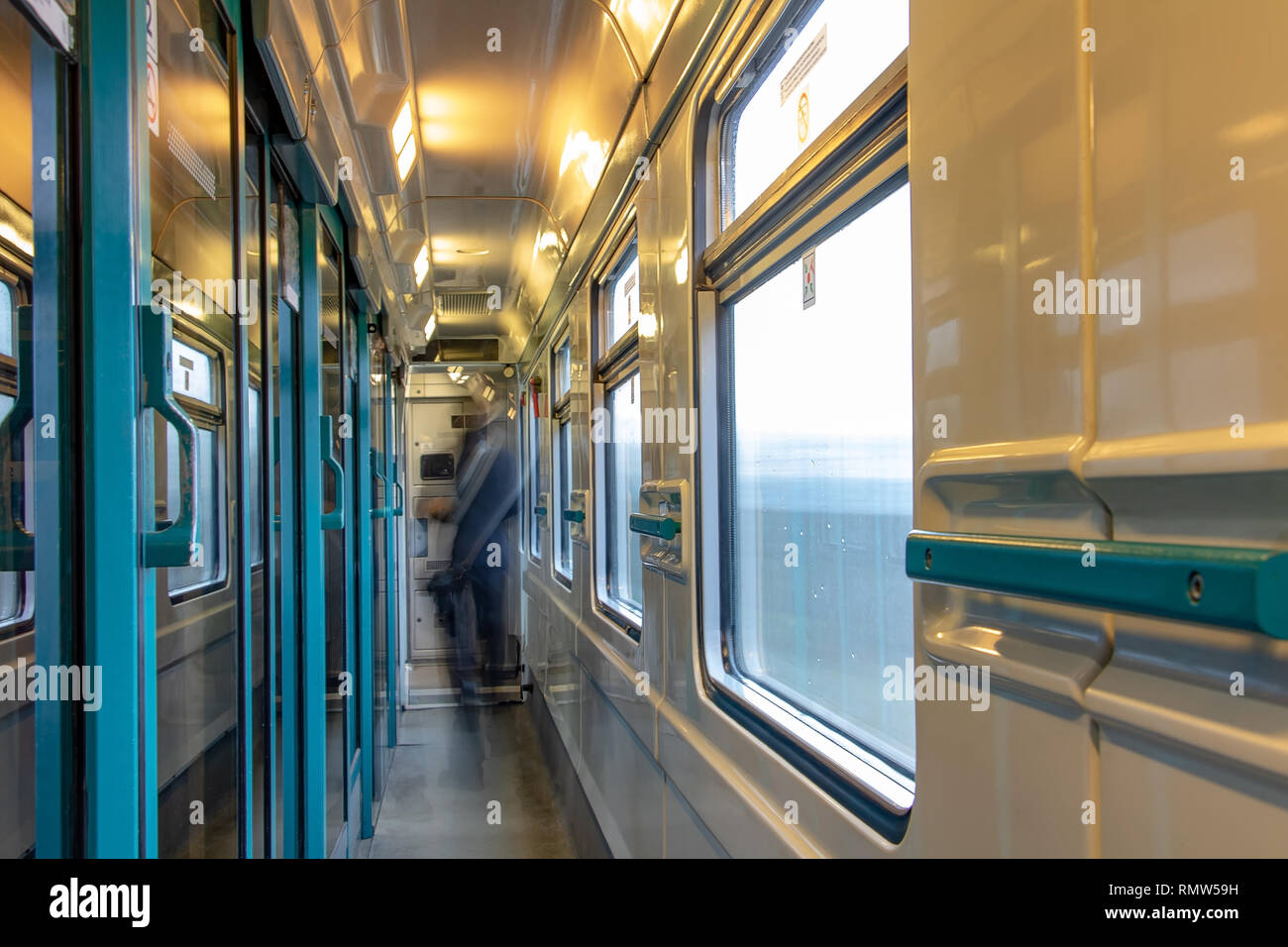 Uniform female train conductor hi-res stock photography and images - Alamy