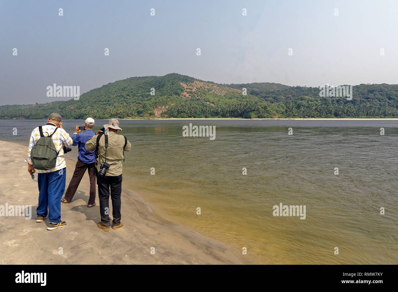 photographers on devbag beach, sindhudurg, Maharashtra, India, Asia, MR ...