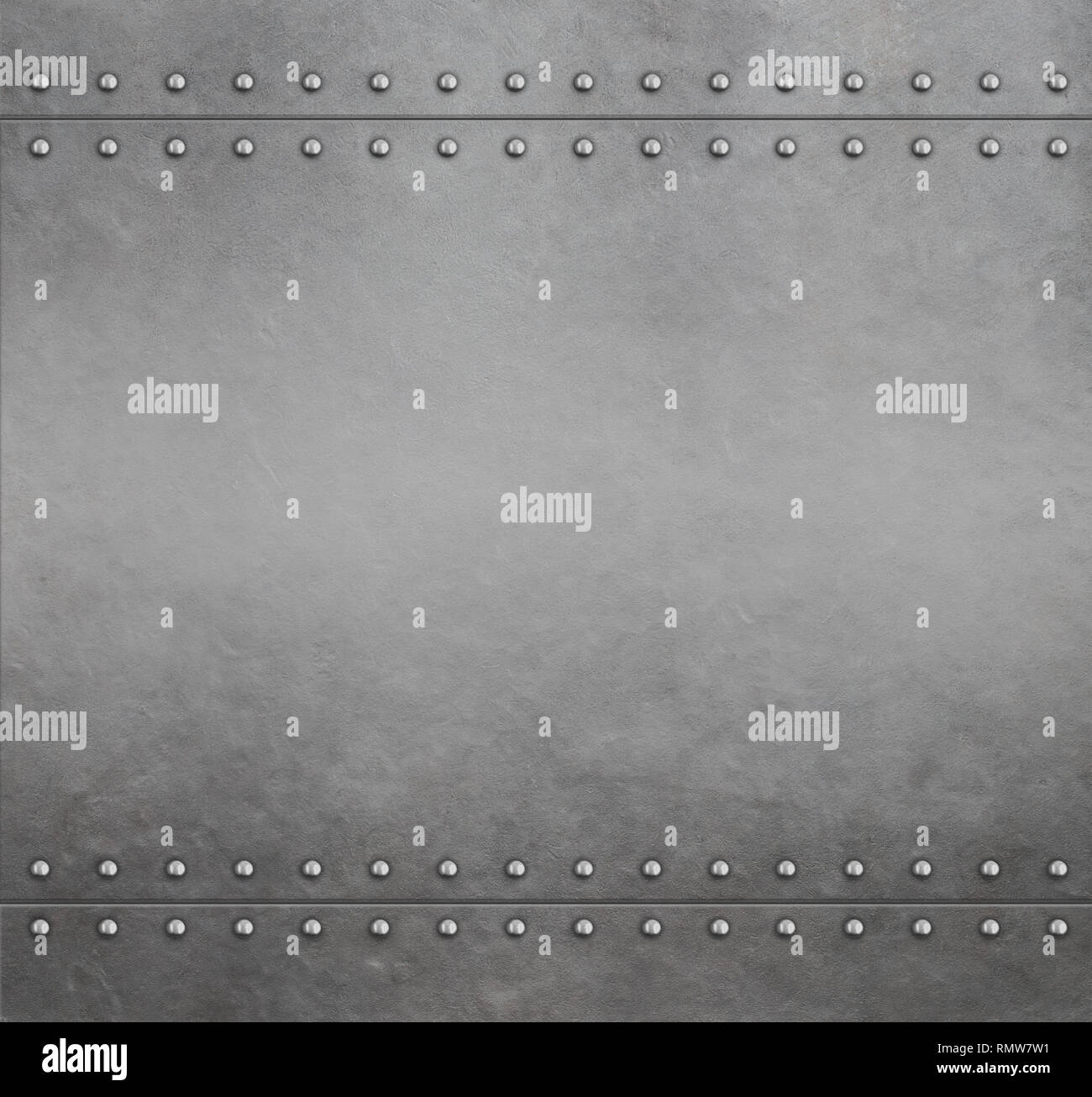 Metal armor background with rivets 3d illustration Stock Photo - Alamy