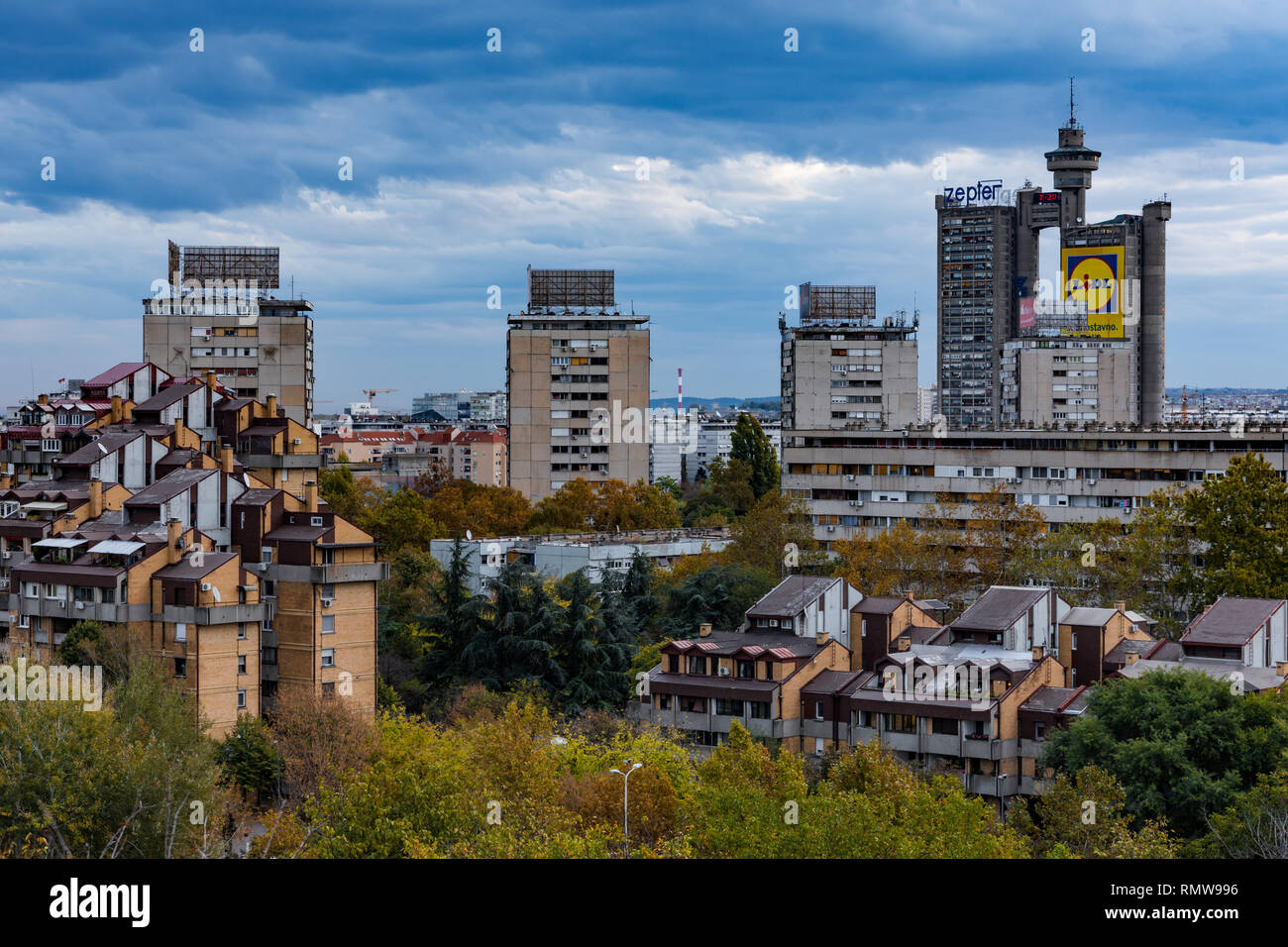 Belgrade city street hi-res stock photography and images - Alamy