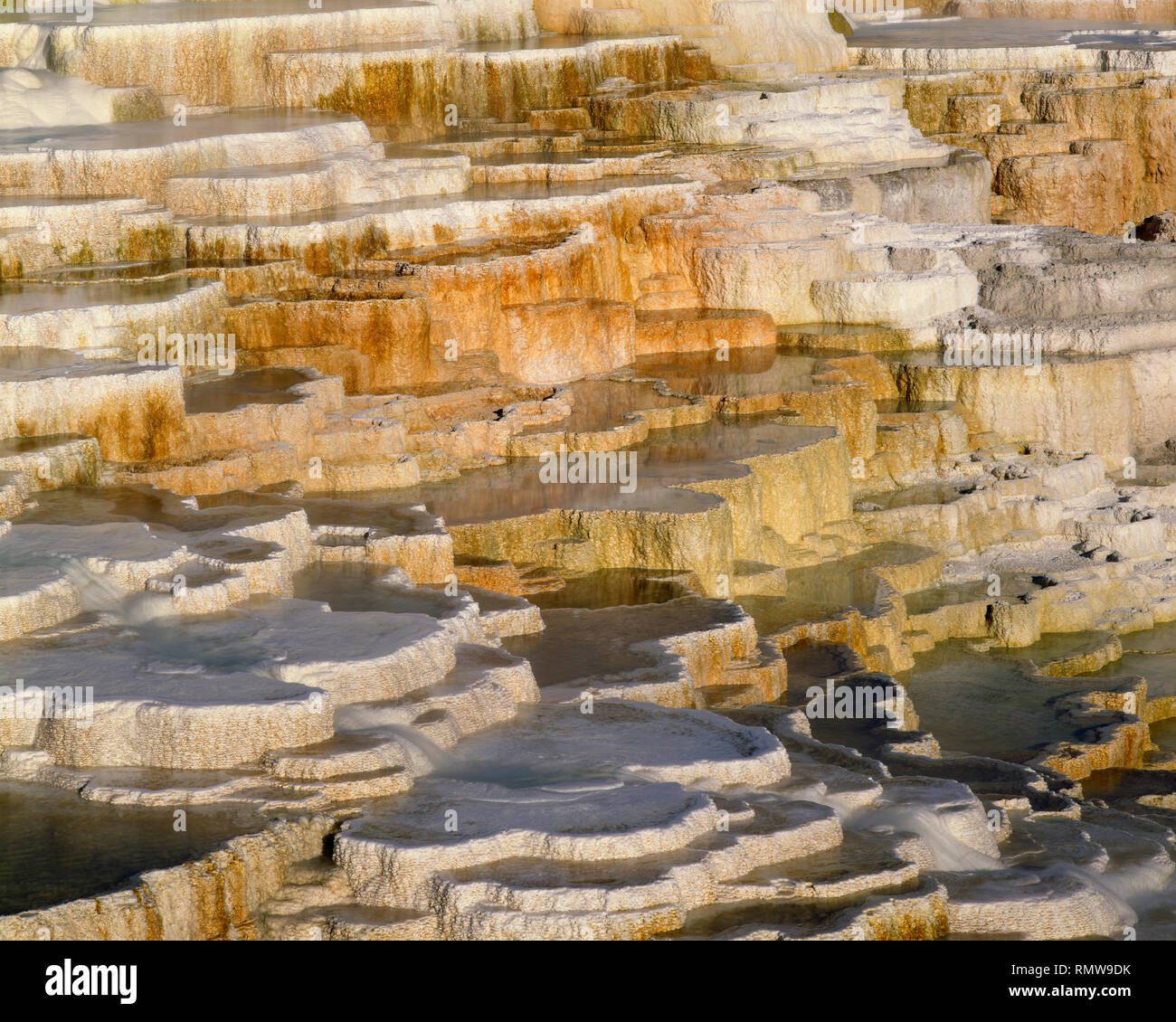 Travertine formation hi-res stock photography and images - Alamy