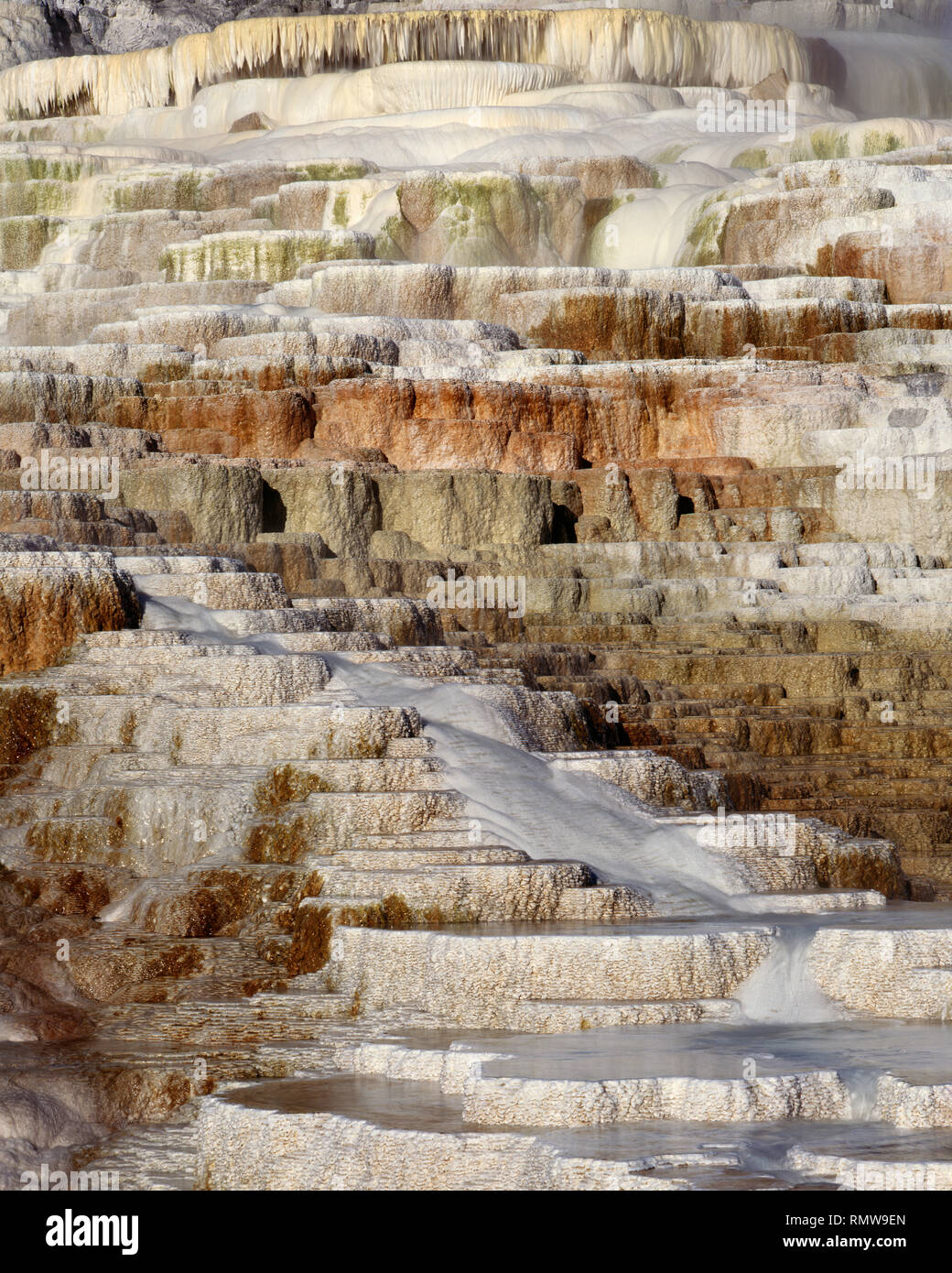 Travertine formation hi-res stock photography and images - Alamy