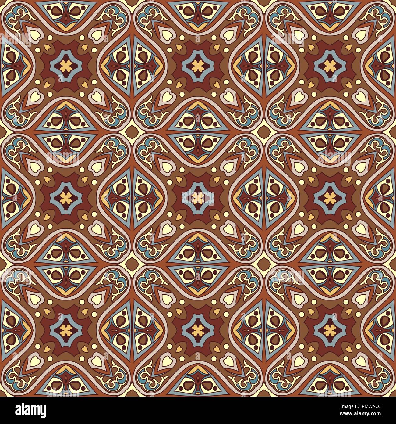 Seamless ethnic pattern. Decorative and design elements for textile or ...