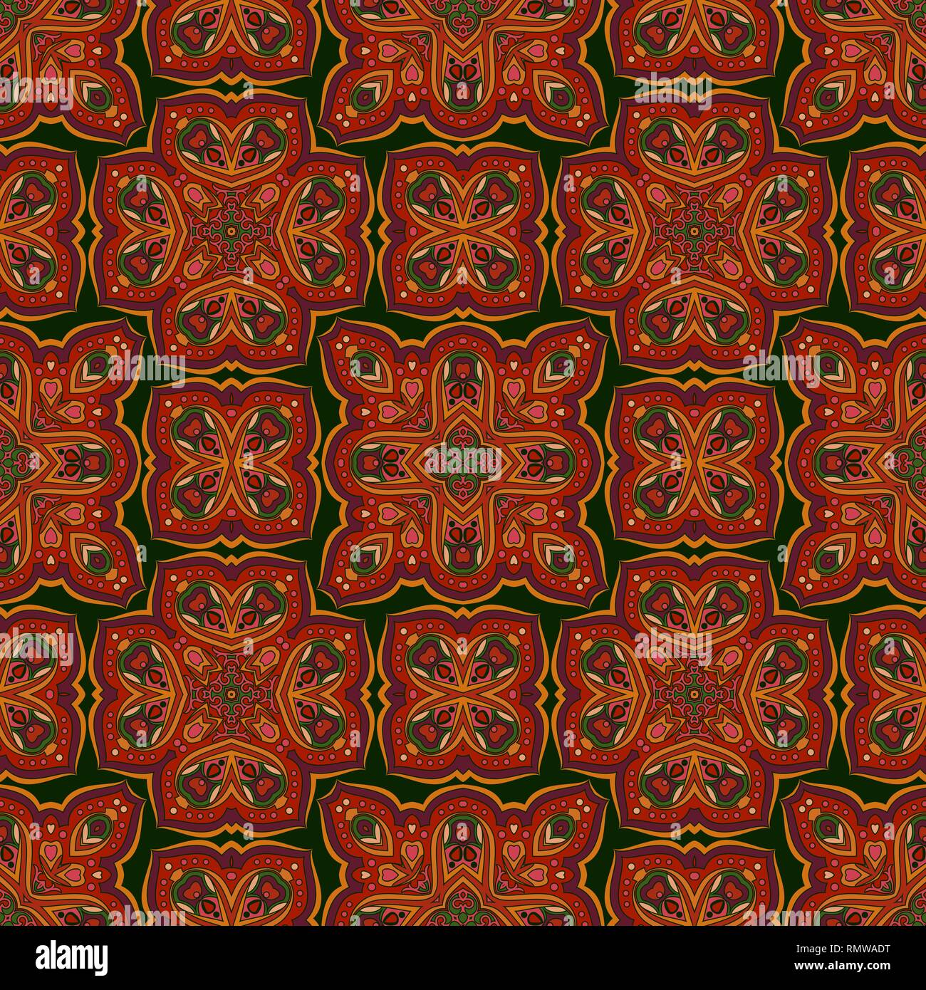 Seamless ethnic pattern. Decorative and design elements for textile or ...