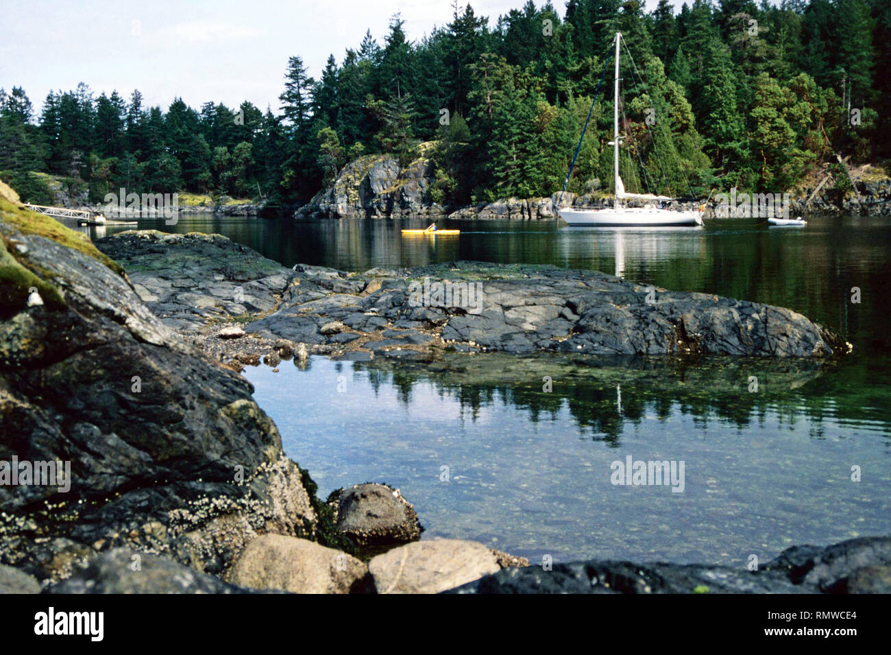 Smugglers cove provincial marine park hi-res stock photography and ...