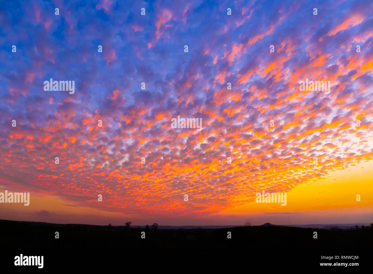 Sky and clouds at sunrise in the morning Stock Photo - Alamy