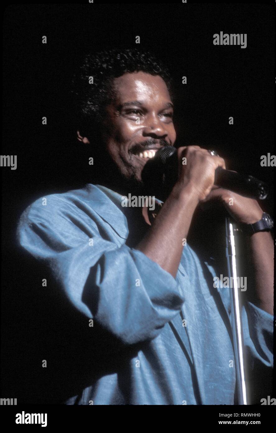 Grammy Award winning British based singer and songwriter Billy Ocean is ...