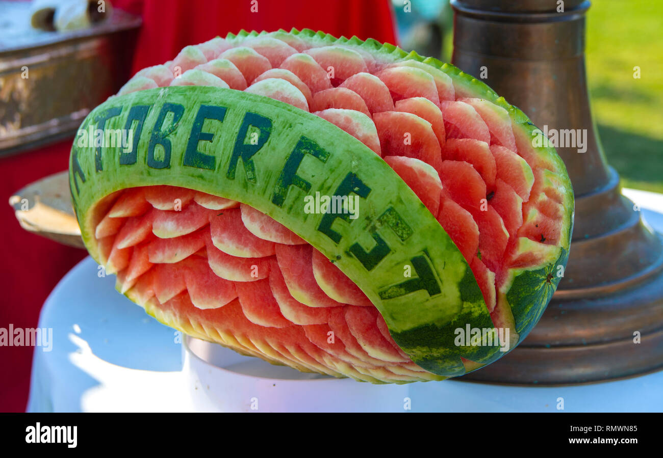 Watermelon Carvings For Graduation