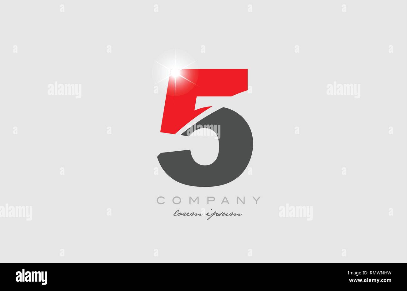 5 in Stock Vector Images - Alamy