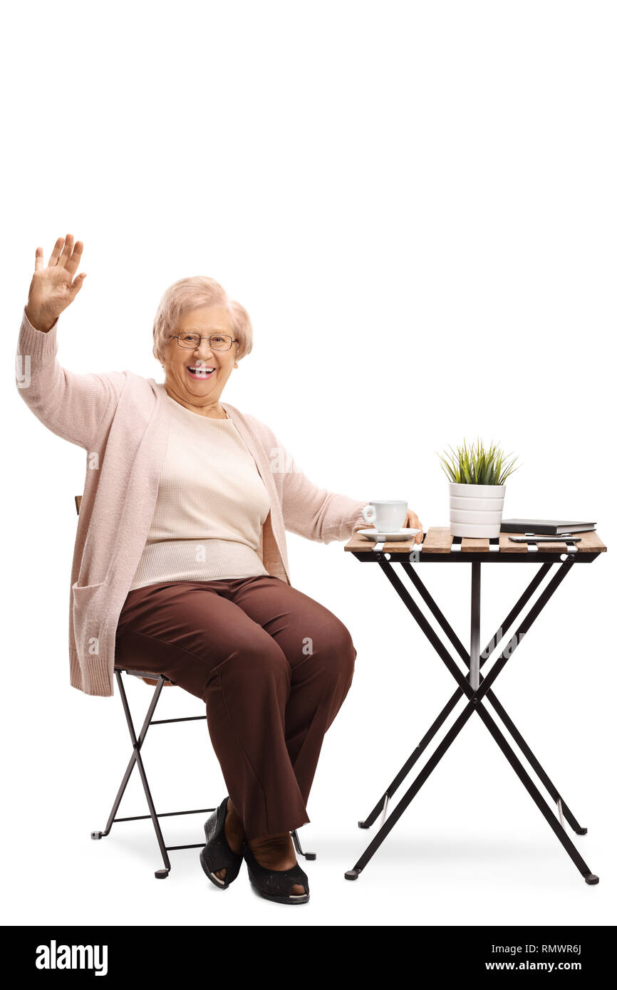 Greeting retired Cut Out Stock Images & Pictures - Alamy