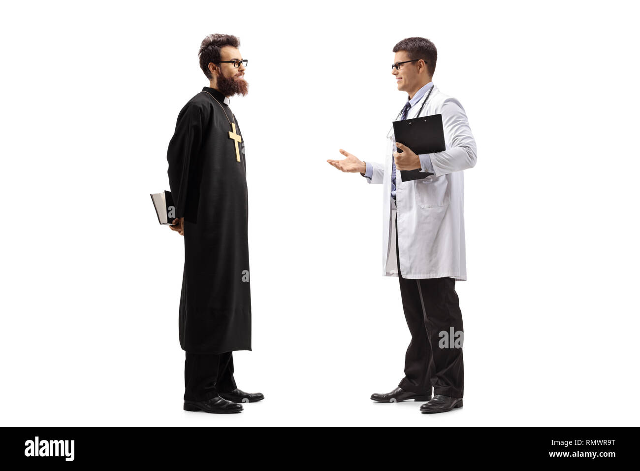 Priest hospital hi-res stock photography and images - Alamy