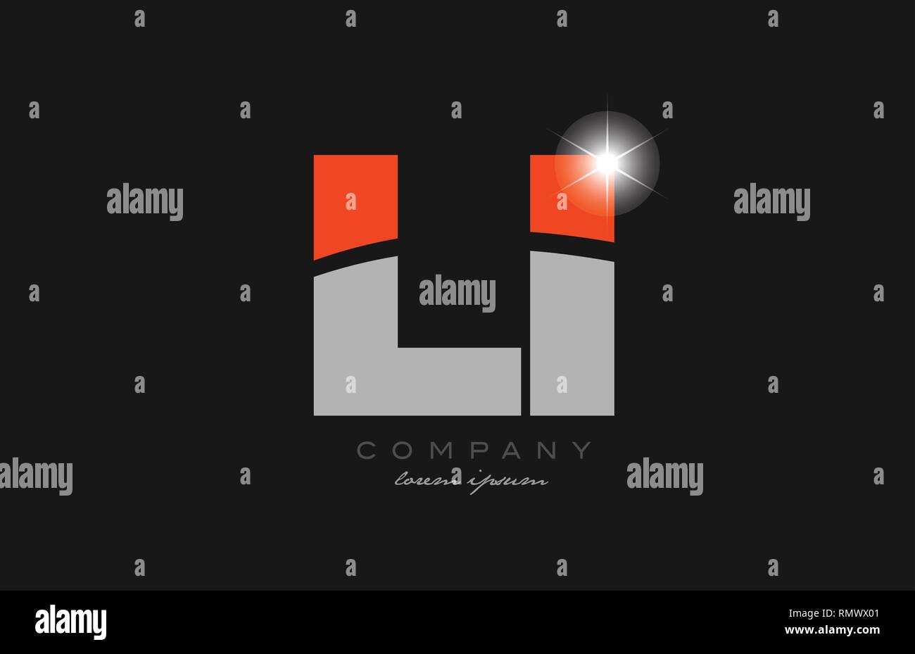 Letter li Stock Vector Images - Alamy