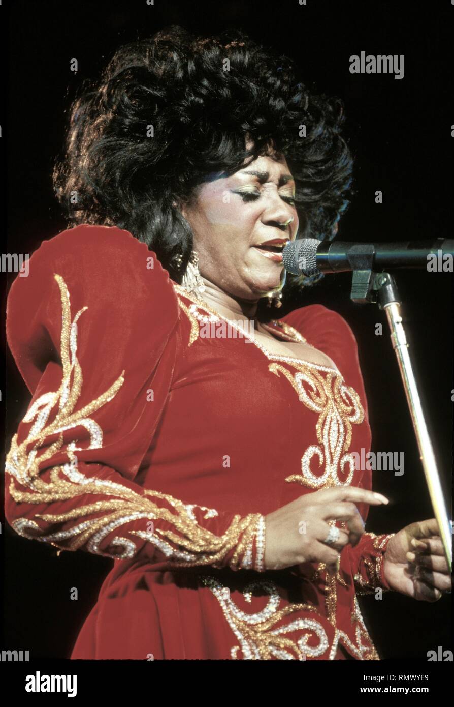 R&B and soul singer, songwriter and actress Patti LaBelle is shown ...