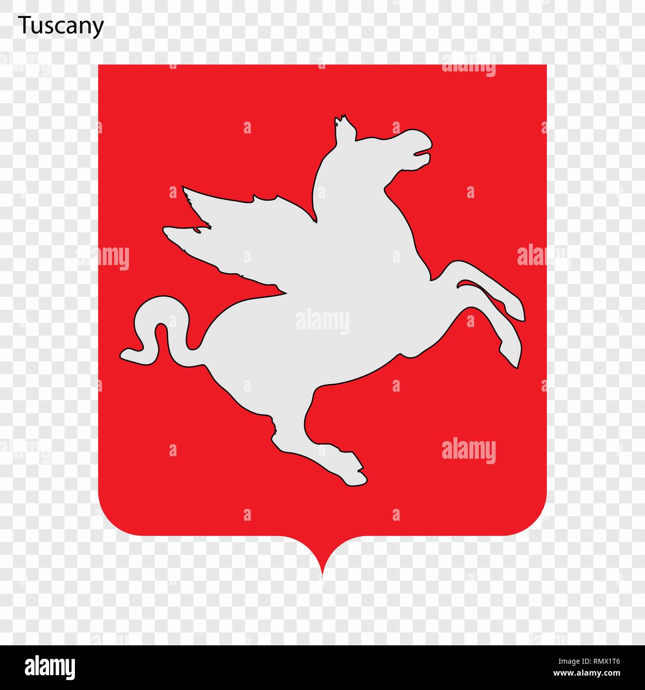 Emblem of Trentino-South Tyrol, province of Italy. Vector illustration ...