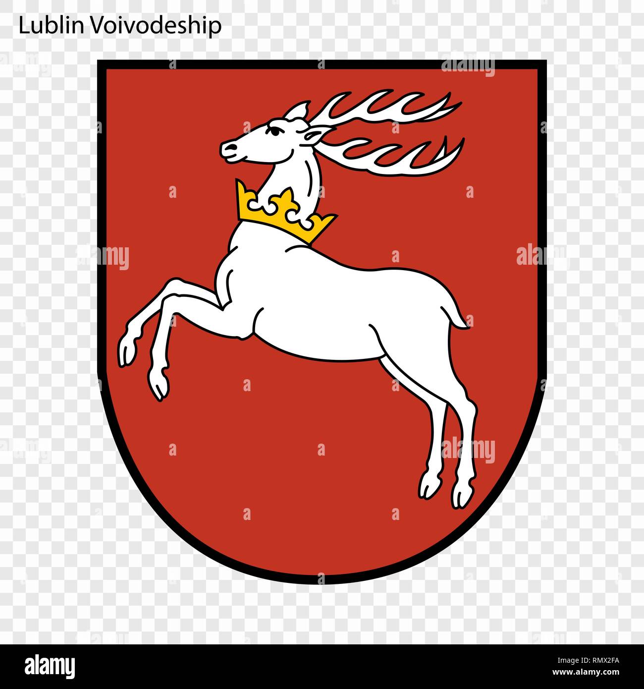 Lublin coat of arms Stock Vector Images - Alamy