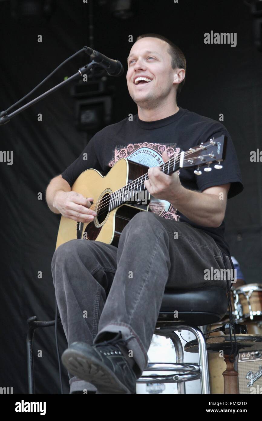 SInger, songwriter and guitarist Ryan Montbleau is shown performing on ...