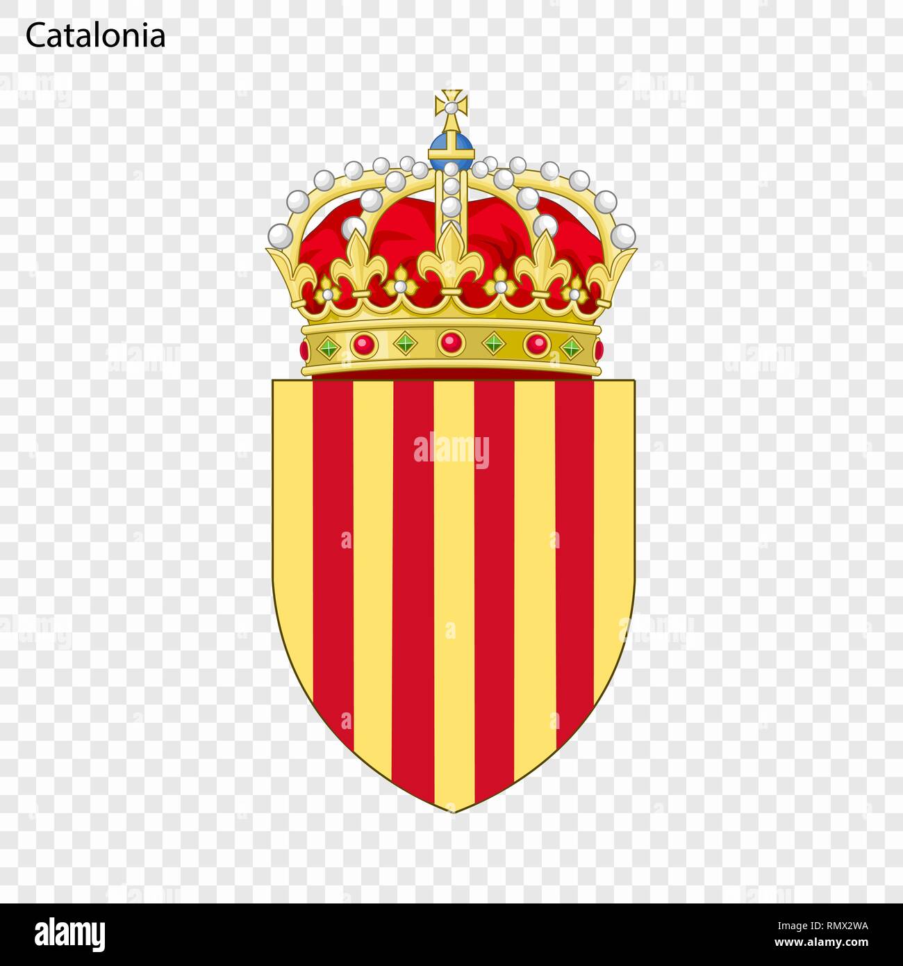 Catalonia colors Stock Vector Images - Alamy