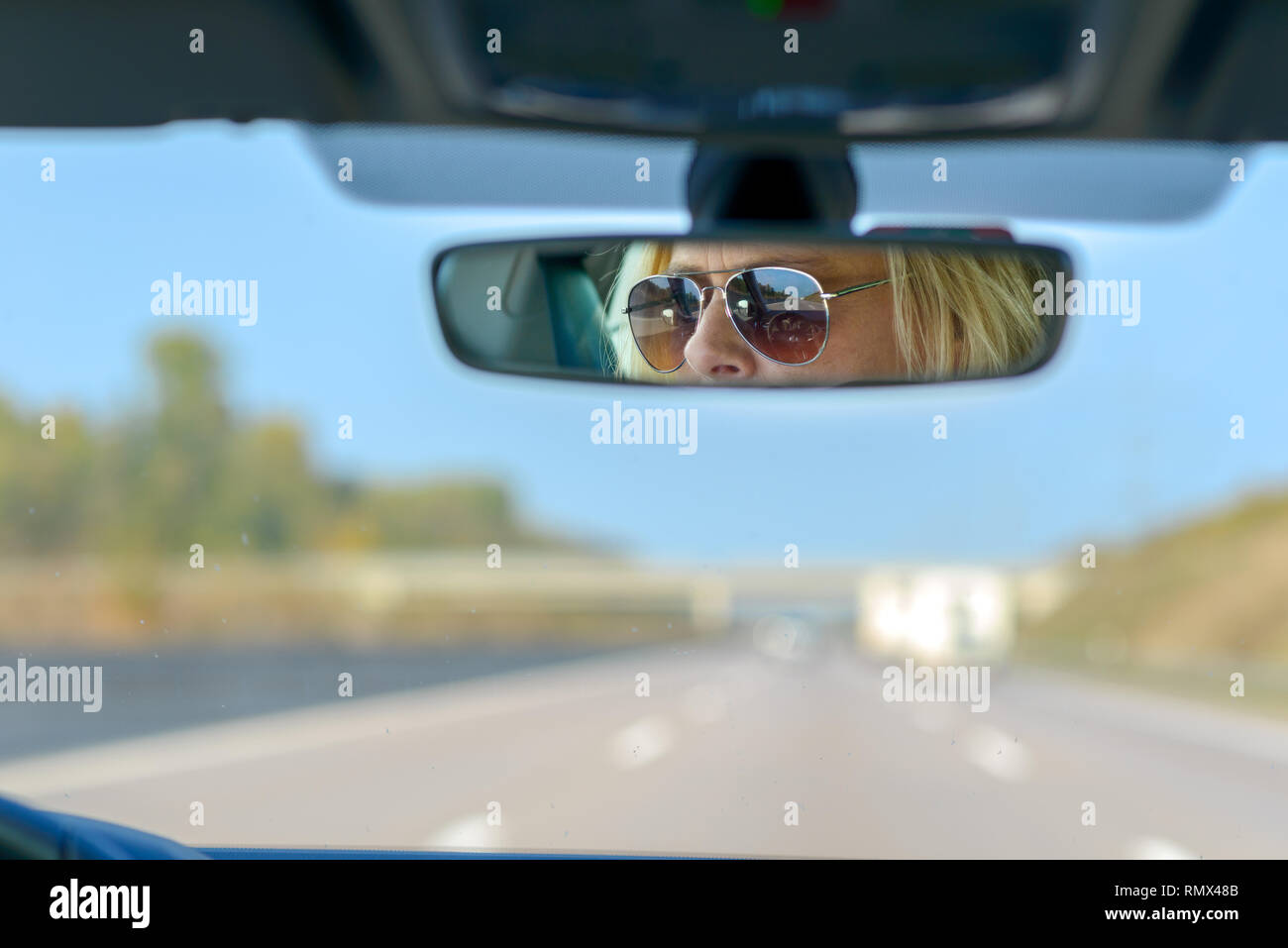 Eyes in windscreen hi-res stock photography and images - Alamy