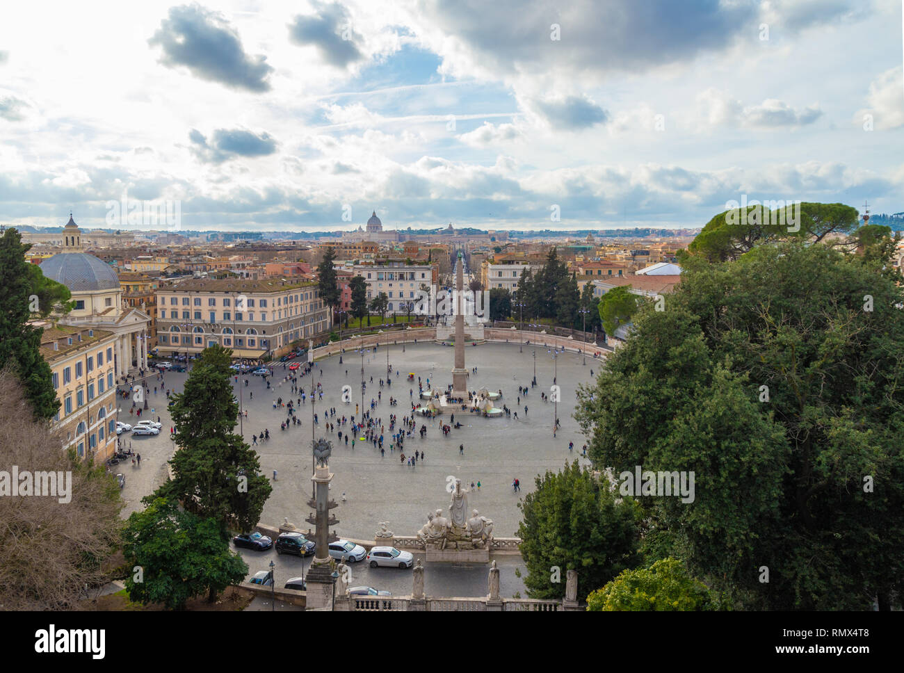Rome (Italy) - The historic center of Roma Stock Photo - Alamy