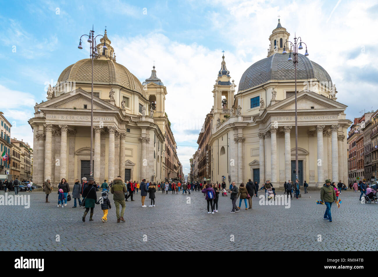 Rome (Italy) - The historic center of Roma Stock Photo - Alamy