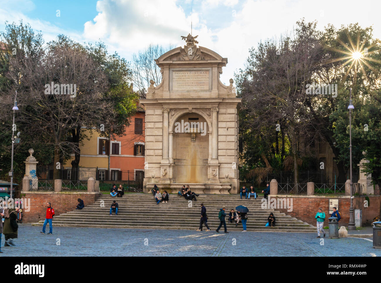 Rome (Italy) - The historic center of Roma Stock Photo - Alamy