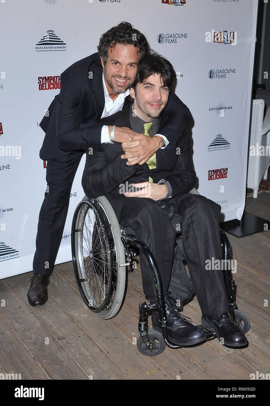 Mark Ruffalo, Christopher Thornton at the Sympathy For Delicious ...
