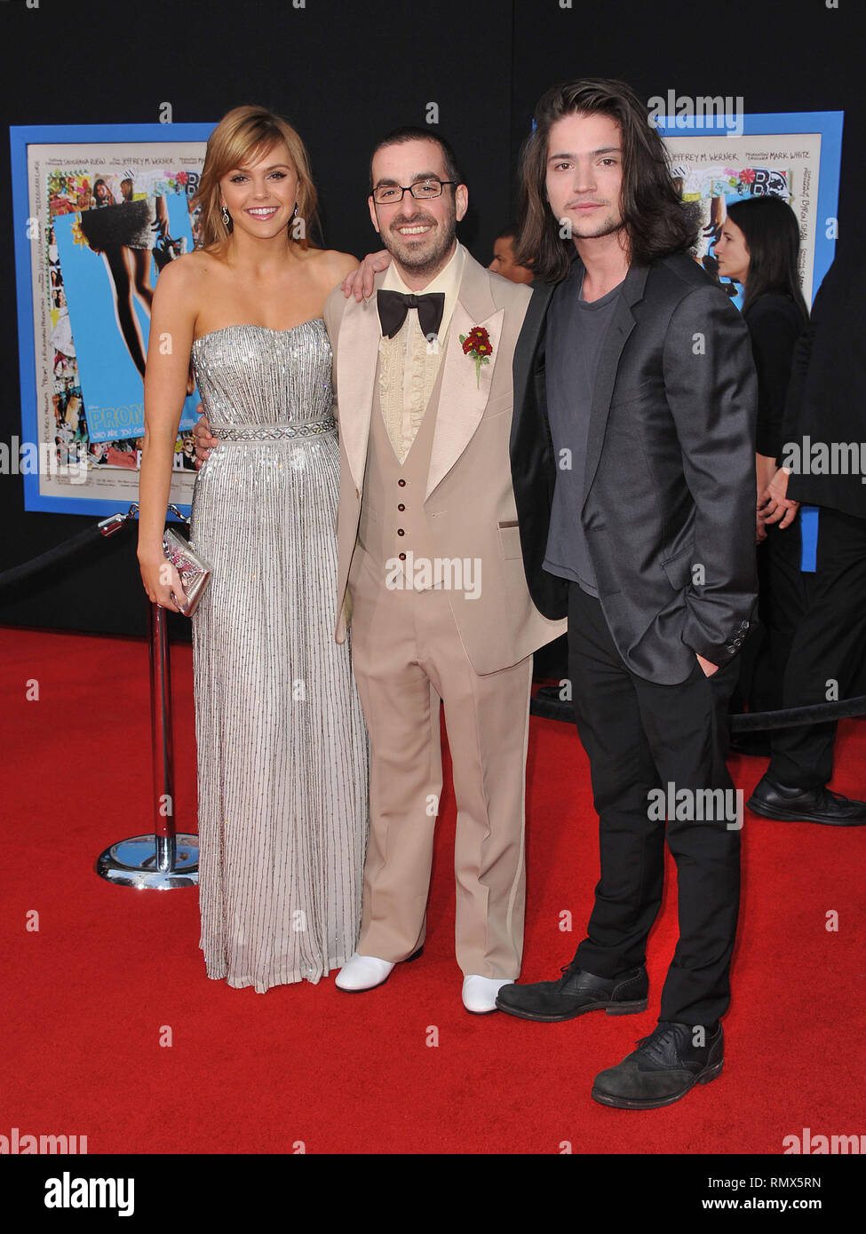 Aimee teegarden, Joe Nussbaum, Thomas McDonell 109 at The Prom Premiere ...