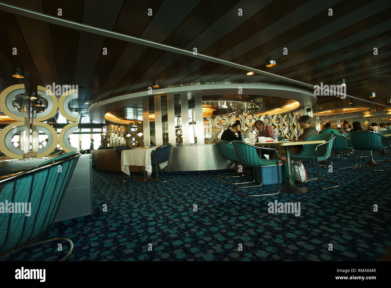 Ferry boat interior hi-res stock photography and images - Alamy